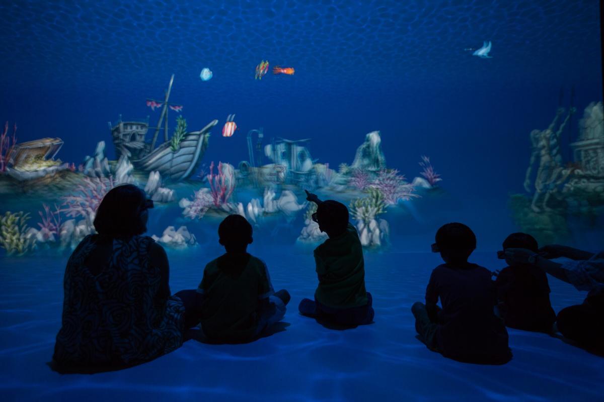 Immersive space Immersion in virtual realities