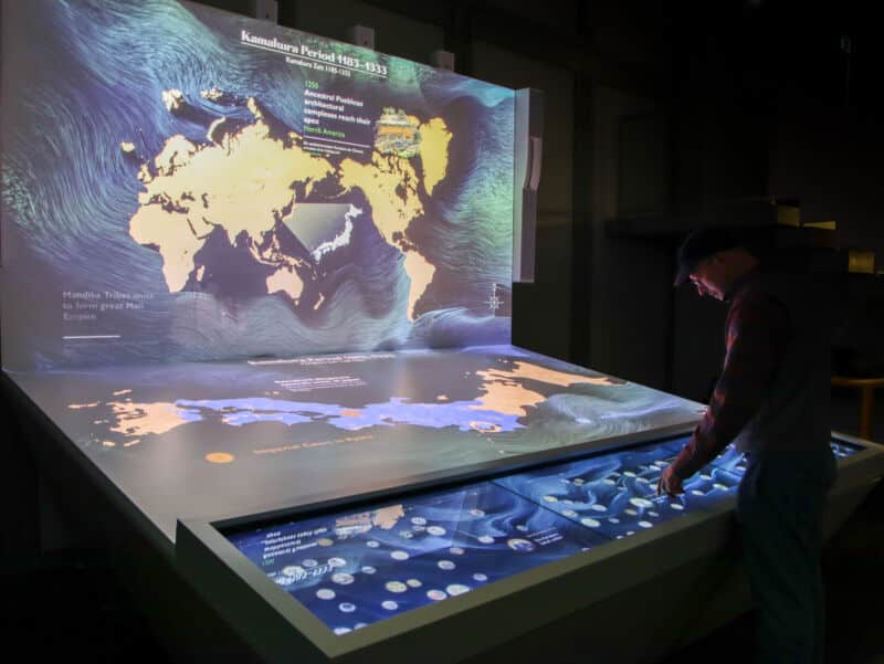 Interactive projection digital meets analogue │Garamantis