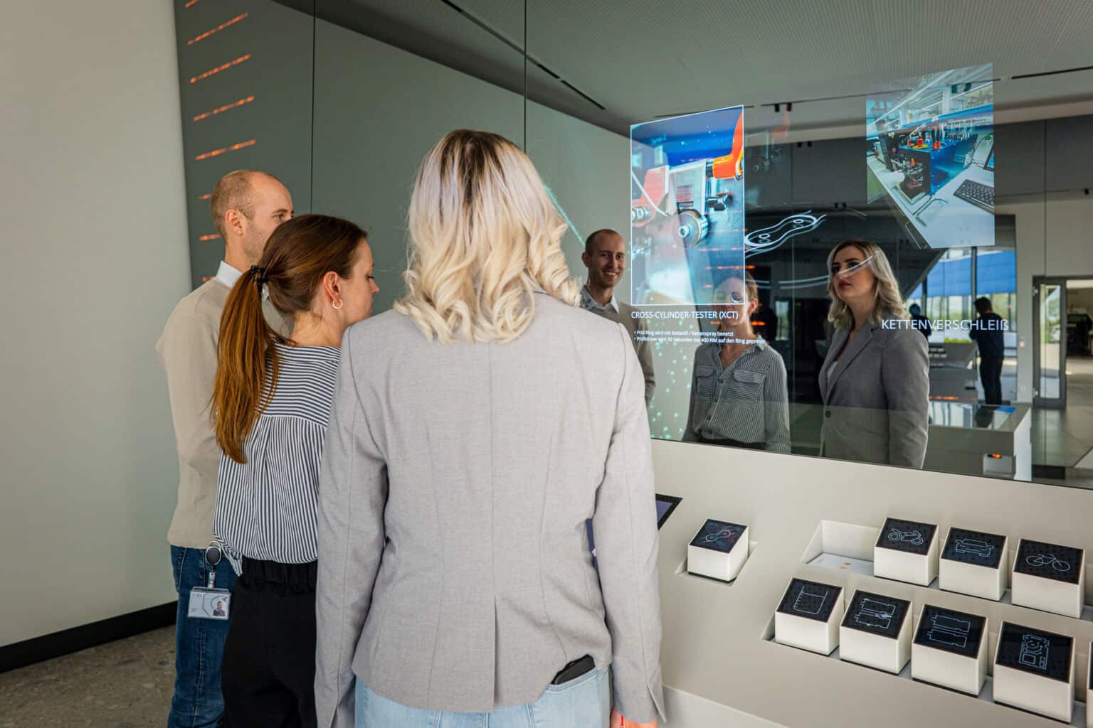 Interactive corporate showroom for the Wack Group